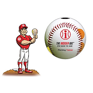 Baseball Pitching Trainer Kit Bundle - Pitch Training Baseball with Detailed Grip Instructions