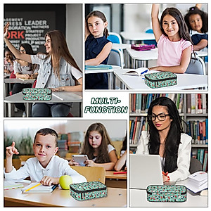 SEGXCFL Chicken Pencil Case for Girls Boys Cute Large Pencil Pouch Organizer Pencil Bags with Zipper for School Office College Back to School Gifts