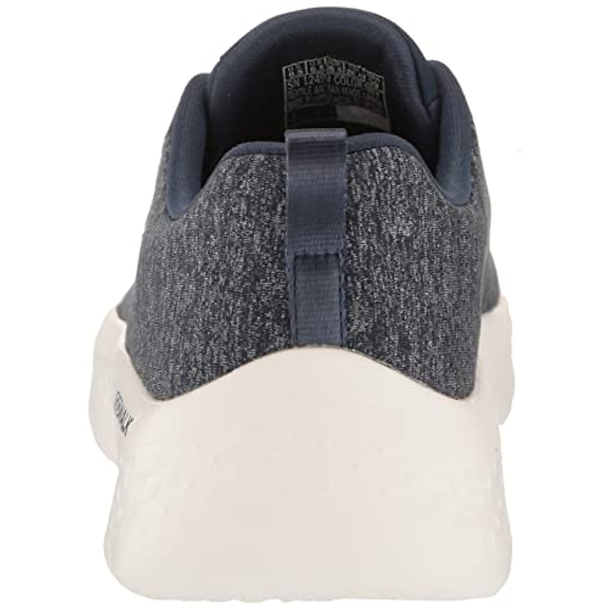 Skechers Women's GO Walk Flex-Dazzling Smile Sneaker, Navy, 6