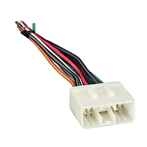 Metra 95-8901 Double DIN Dash Kit for Subaru Legacy and Outback 2005-2009 (Black) & 70-8901 93-94 Subaru Impreza Vehicle Harness