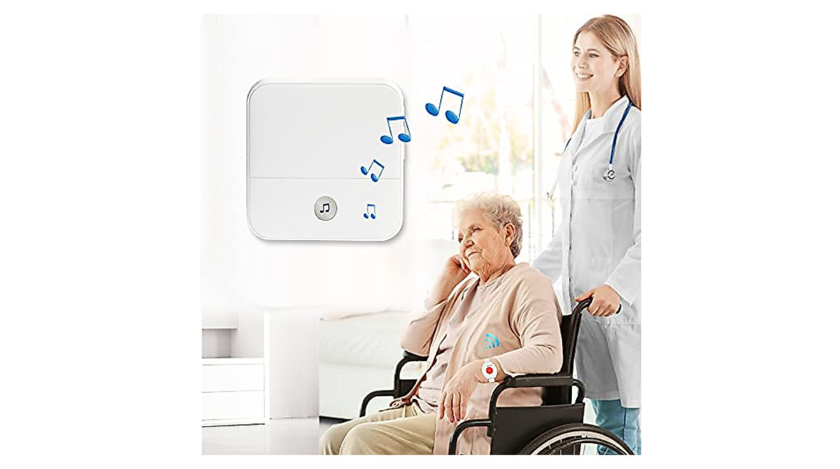 Wireless Caregiver Pager - Nurse Call Button Watch System
