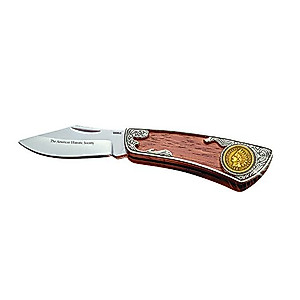 American Coin Treasures 100‐Year Old Gold Layered Indian Cent Pocket Knife