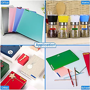 Unismar Compatible for Brother Tze-131/231/431/531/631/731 Tze Label Tape 12mm 0.47 for Ptouch Ptd200 Ptd210 Ptd220 Pth110 Pth100, Black on Clear/White/Red/Yellow/Blue/Green, 1/2'' x 26.2', 6 Pack