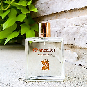 Chancellor Cologne by Romane and Tru Fragrance - Eau de Cologne - Bold and Spicy Masculine Scent - Mandarin, Fern, Lavender, Sandalwood - 3.4 oz 100 ml