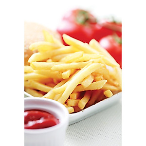 Fox Run French Fry Pan, 15.5 x 13.5 x 1, Metallic