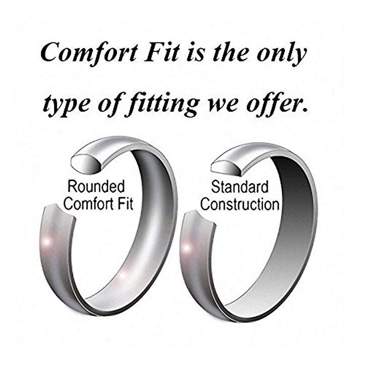 CROWNAL 2mm Thin Black/Gunmetal/Silver/Rose Gold Tungsten Wedding Couple Bands Rings Women Matte Brushed Finish Size 4 To 10 (2mm RoseGold,9)