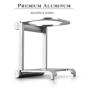 CAFEMASY Pour Over Coffee Dripper Stand - Travel and Camping Gadgets Foldable Aluminum Coffee Dripper Station Rack for Portable Espresso Coffee Maker