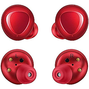 Samsung Galaxy Buds+ R175N True Wireless Earbud Headphones - Red (Renewed)