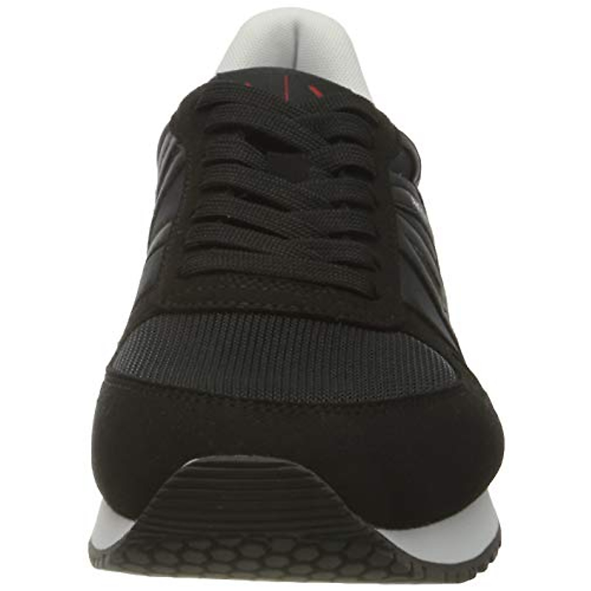A|X Armani Exchange Men's Low-top Sneakers, Black, 13