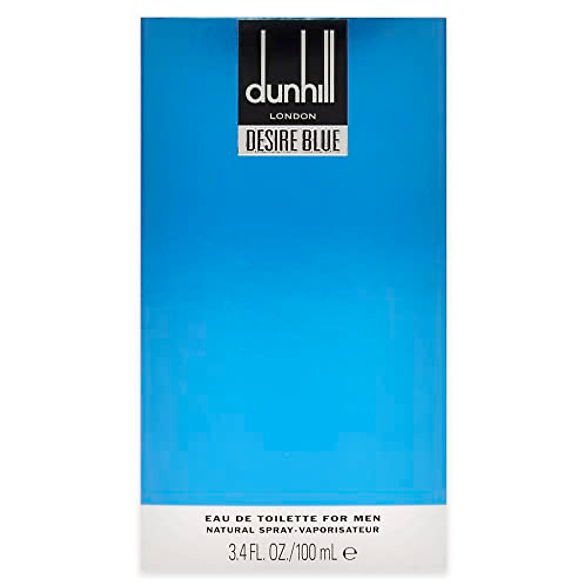 Dunhill Desire Blue Eau de Toilette Cologne Spray For Men, 3.4 Fl. Oz