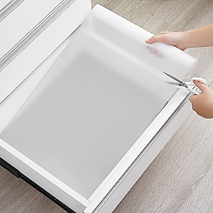 Shelf Liner for Kitchen Cabinets.12x197Inches Wire Shelf Liner,Shelf Liners for Kitchen Cabinet Liner/Drawer Liner.Waterproof/Non-Adhesive