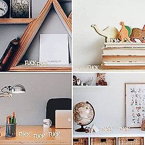 Wooden Fucks 200PCS, Bag of Fuck to Give DIY Jar of Fucks Mini Unfinished Wood Fuck Letters Funny Little Gift for Office Anniversary Birthday Valentines Day