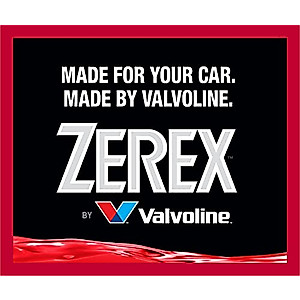 Zerex Asian Vehicle Red Silicate and Borate Free 50/50 Prediluted Ready-to-Use Antifreeze/Coolant 1 GA