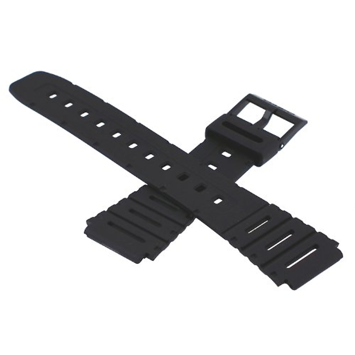 Casio 71604130 watchbands Genuine Factory Replacement Resin Band fits CA-53W-1 CA-61W-1 FT-100W-1 W-520U-1 W-720-1 W-720G-9