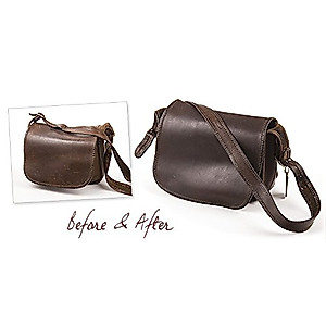 Go Green Leather Conditioner – Organic, 3 in 1 Leather Care, Cleans, Protects and Restores Your Leather, Unleash The Power of Coconut on Your Leather, Perfect for Auto Lovers, Kids and Pet Safe