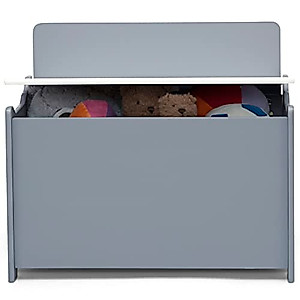 Gap GapKids Toy Box - Greenguard Gold Certified, Grey/White
