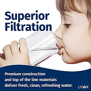 20 Micron 10 Inch x 4.5 Inch | 4-Pack Pleated Polyester Whole House Sediment Cartridge | Compatible with Watts FM-BB-10-20, Pentek S1-BB, Hydronix SPC-45-1020 | Made in the USA, US Water Filters