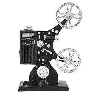 BinaryABC Movie Film Projector Model,Vintage Resin Projector Decor Desktop Crafts Home Decoration
