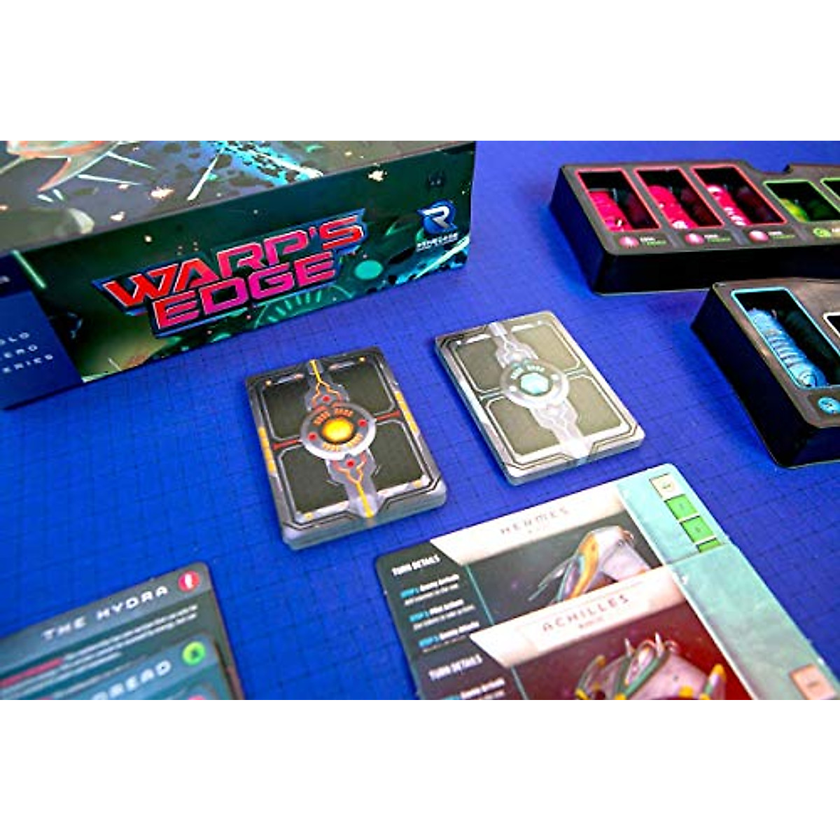 Renegade Game Studios Warp's Edge | A Solo bag-building Game of Epic Space Combat for Ages 10+