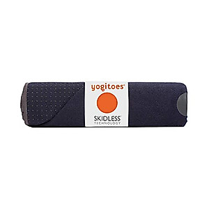 Manduka unisex adult Yoga Yogitoes Towel, Midnight, 79 x 24 US