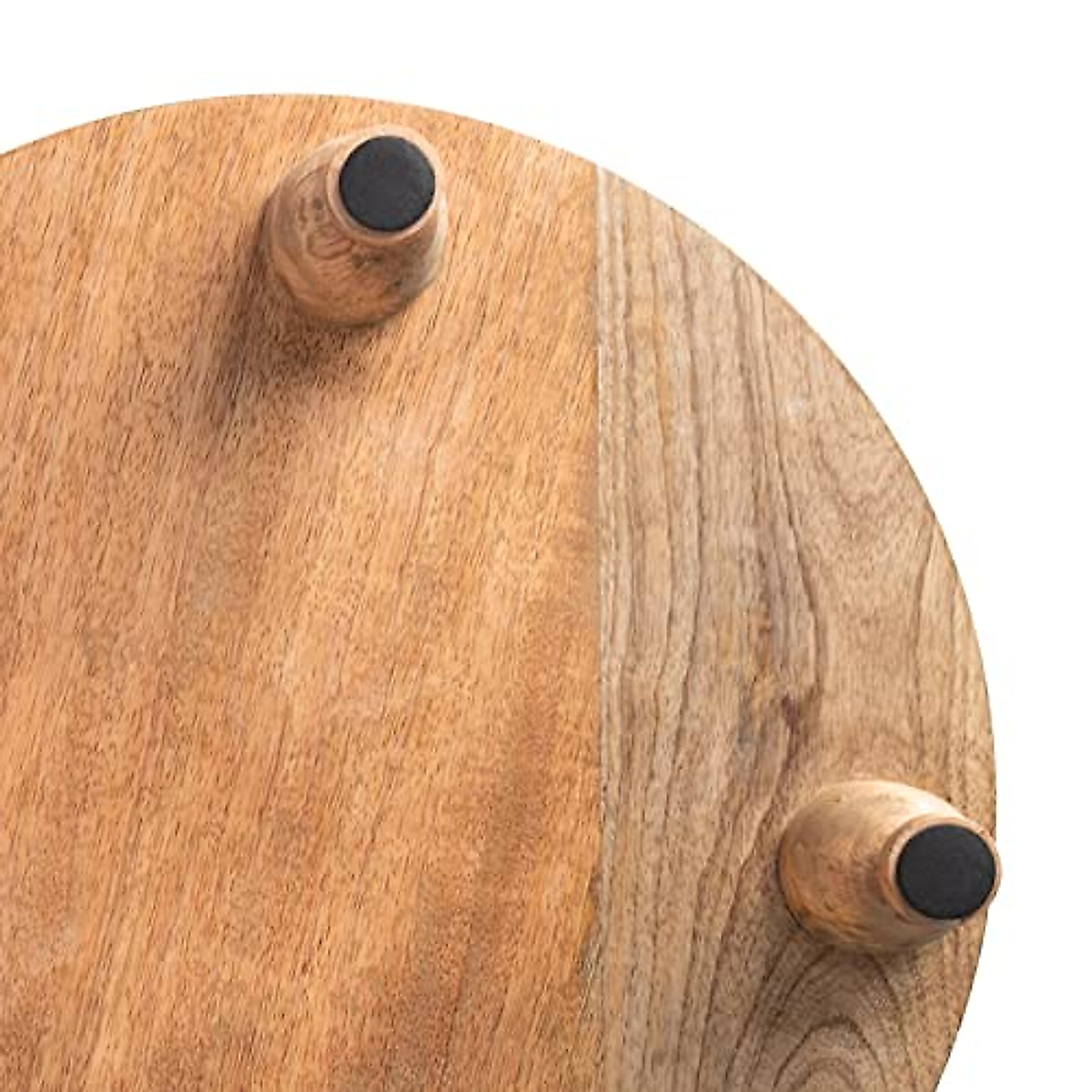 Heritage Lace Artisan Wood 16" Footed Charcuterie Board, Natural, 40 (FH-042)