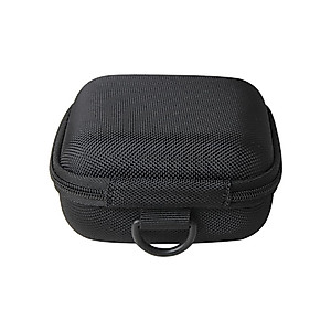 Adada Hard Travel Case for Phomemo M02 / Phomemo M02 Pro/Phomemo M02S Pocket Printer (Black Outside + Light Blue Inside)