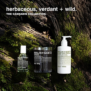 Malin + Goetz Cannabis Eau de Parfum, 1.7 Fl. Oz. – Men & Women's Perfume, Rich & Earthy Fragrance, Scented Perfume, Lingering Smoky Scent, Vegan & Cruelty Free