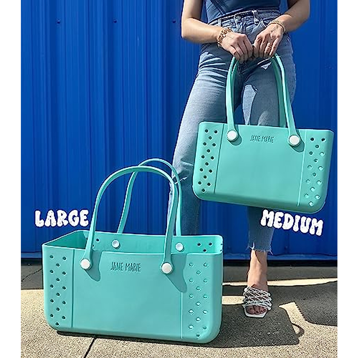 Jane Marie OCEAN BREEZE MULTI PURPOSE TOTE (LARGE)