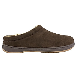 Tempur-Pedic Mens Arlow Scuff Casual Slippers Casual - Brown - Size 9 D