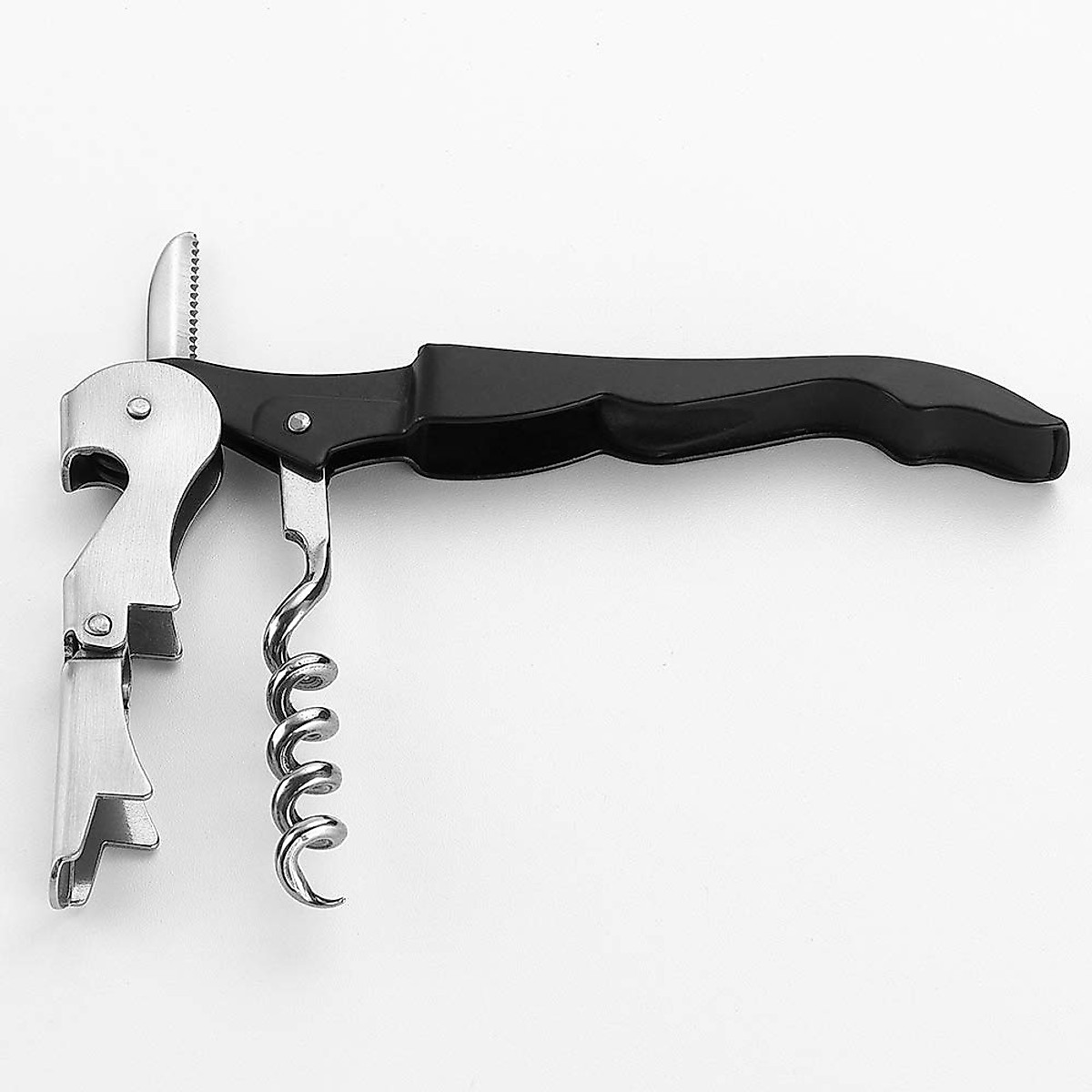 JXS 6 Packs Professional Waiters Corkscrew, Pink Wine Keys for Bartenders