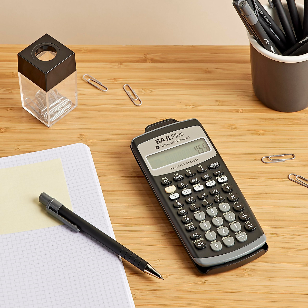 TEXBAIIPLUS - Texas Instruments BA-II Plus Adv. Financial Calculator