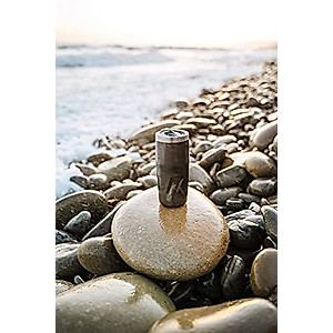 EcoVessel Metro TriMax Vacuum Insulated Stainless Steel Tumbler Cup/Coffee Travel Mug with BPA Free Slider Top - 16 oz Pint Glass - Silver Express