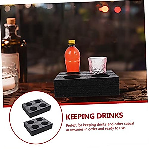 STOBAZA Beverage Takeout Carrier re-usable Cup Carrier Trays