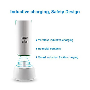 for Oral B Electric Toothbrush Replacement Charger, More Safety Compatible with Most Oral B Braun Toothbrush Charger Base Inductive Model 3757 Charger,Waterproof IPX7 Portable Travel