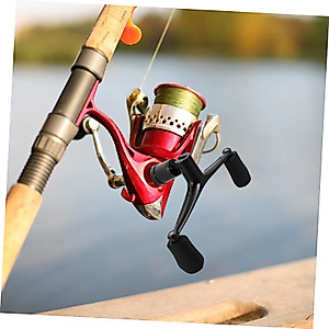 Sosoport 1pc Double Rocker Arm Swivel Rocker Fishing Boat Accessories Rotary Tool Accessories Fishing Rotary Knob Fishing Reel Knob Fishing Handle Arm Grip Reels Fishing Rod Parts Lengthen