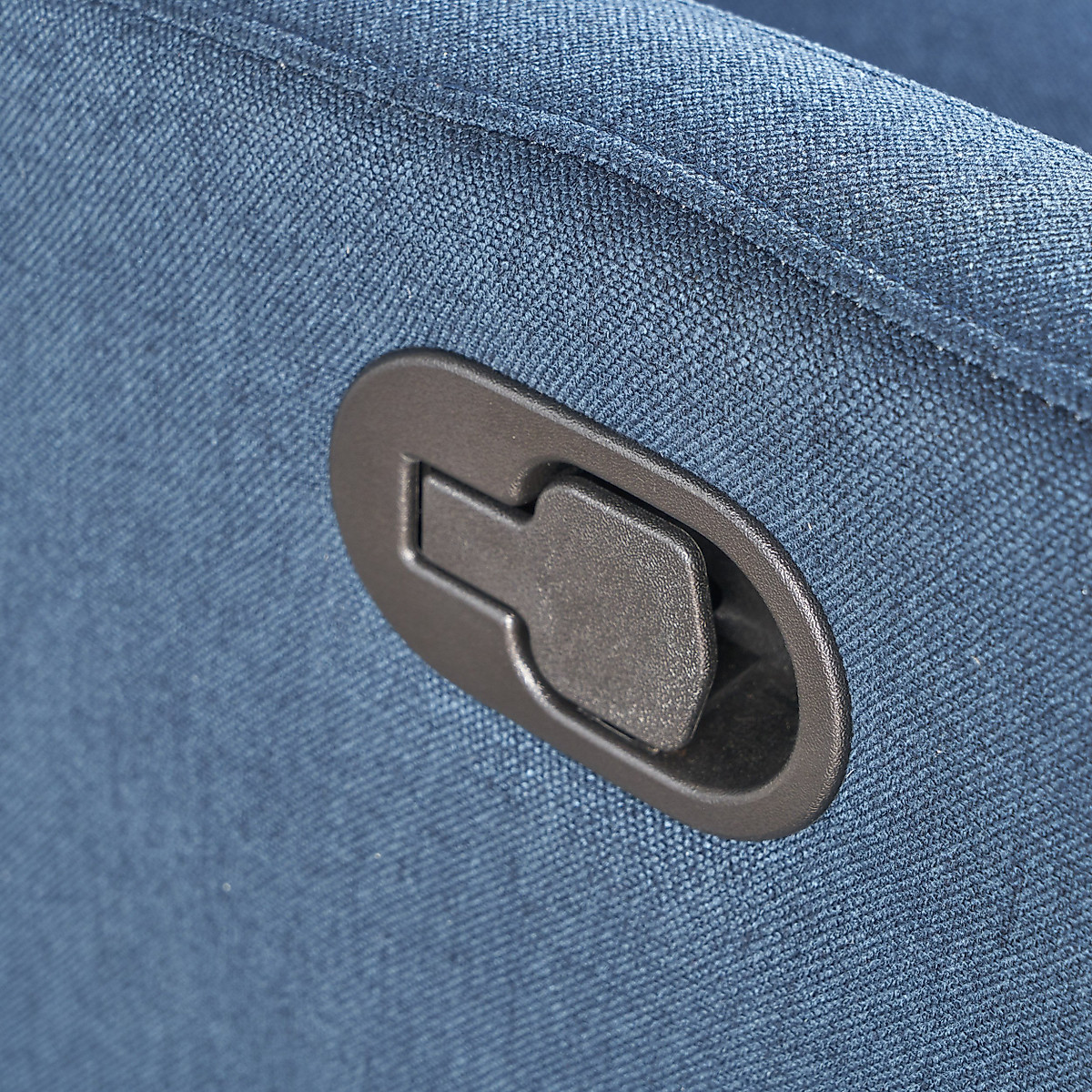 Christopher Knight Home GDFStudio Hana Plush Cushion Tufted Back Loveseat Recliner (Fabric/Navy Blue)., 37D x 46.5W x 40H in