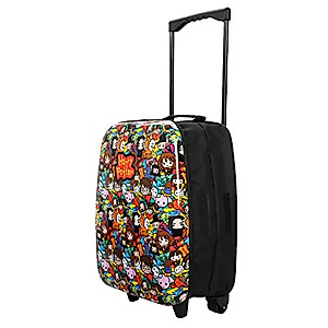 Bioworld Harry Potter Chibi Wizards & Creatures Kids Foldable 2 Wheel Hard Shell Luggage