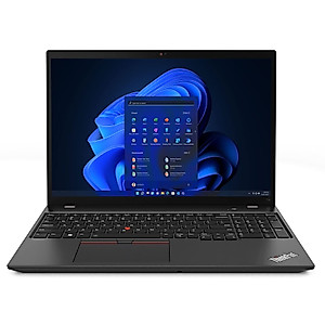 Lenovo ThinkPad T16 Laptop with Ryzen 5 PRO 6650U Processor, 16" WUXGA 400nits Anti-Glare Non-Touch Display, 32GB RAM, 1TB SSD, Wi-Fi 6E, IR FHD Camera, Numeric Keypad, Win11 Pro (Thunder Black)