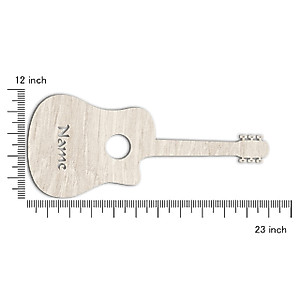 Personalized Unique LED Wall Hanging Guitar Light – Personalized with Name for Music Fans, Men, Women, Music Teacher - Guitar Player Gifts