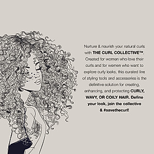 Conair The Curl Collective 1875 Watt Ionic Ceramic Hair Dryer, Black, 18"