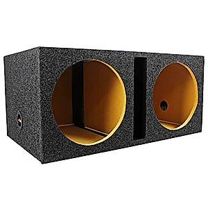 Rockville RDV12 Dual 12" Vented Subwoofer Enclosure Box 1.55 CU FT 3/4" MDF