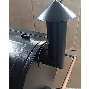 Homesicker Smoke Stack with Gasket Replacment for Traeger, Pit Boss, Camp Chef and Other Pellet Grills Smokers