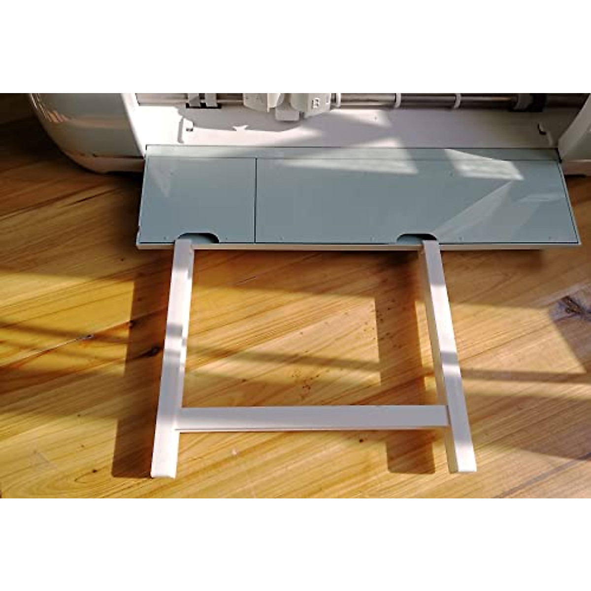 Extension Tray Compatible with Cricut Explore Air3 2 1,Extender Tray Compatible with Cricut Mat,Cutting Mat Extender Support for Explore Air Series (Not Compatible with Maker3 and Maker) (White)