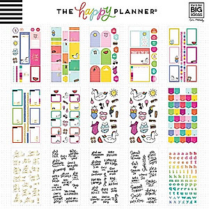 ME & MY BIG IDEAS Happy Planner STCKRS, Summer, 804/Pkg