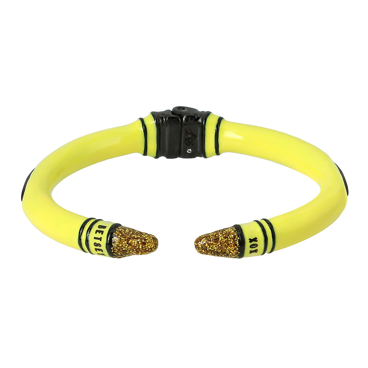 Betsey Johnson Crayon Hinged Bangle Bracelet