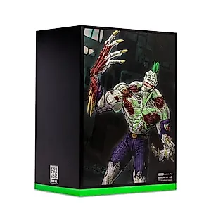 McFarlane Toys - DC Multiverse The Joker Titan, Glow in The Dark Edition Mega Figure, Gold Label, Amazon Exclusive