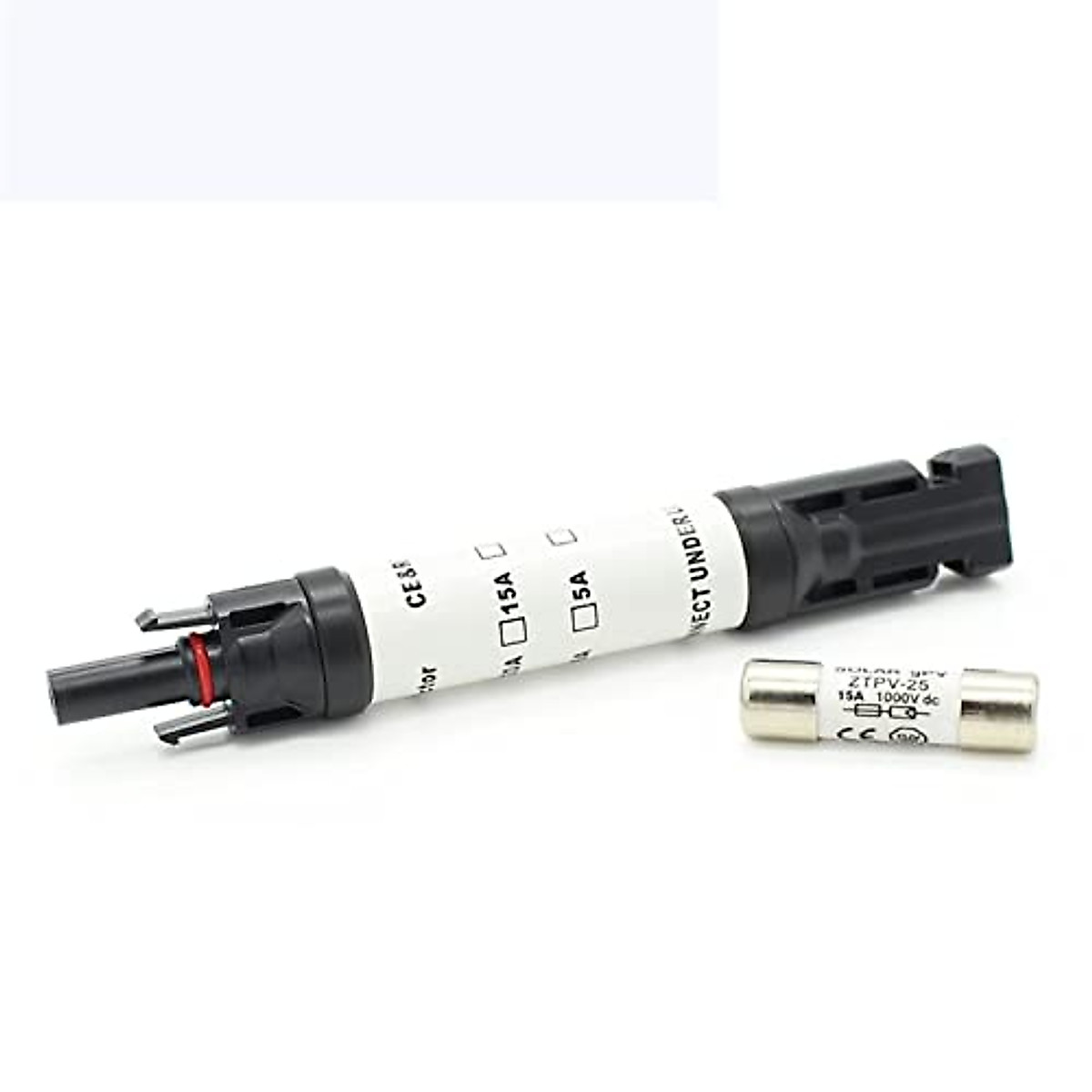 NHOSS 5PCS Solar in-line Fuse Connector 20A mp 1000 V DC Male to Female PV Solar Fuse Holder LJ0138