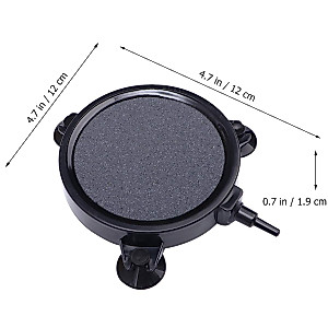Alipis Pump Aquarium Fish Tank Aquarium Decorations Disc for Stones for Hydroponics Pond Stones Hydroponics Airstone Diffuser Sponge Bubble Stone