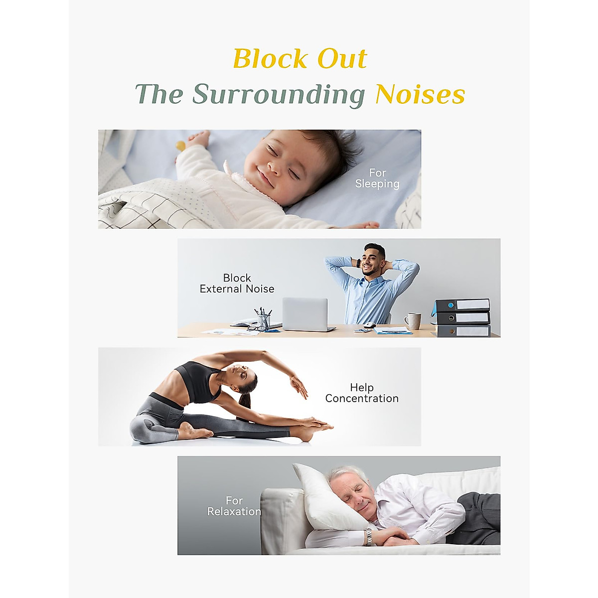 FOXFINE White Noise Machine, Portable Sound Machine with 30 Soothing Sounds, Travel Sound Machine for Sleep with Timer Child Lock, Noise Canceling for Home Office Privacy, Ideal for Baby Kids Adults