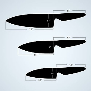 Jean-Patrique Chopaholic Knives (3 Piece Set)